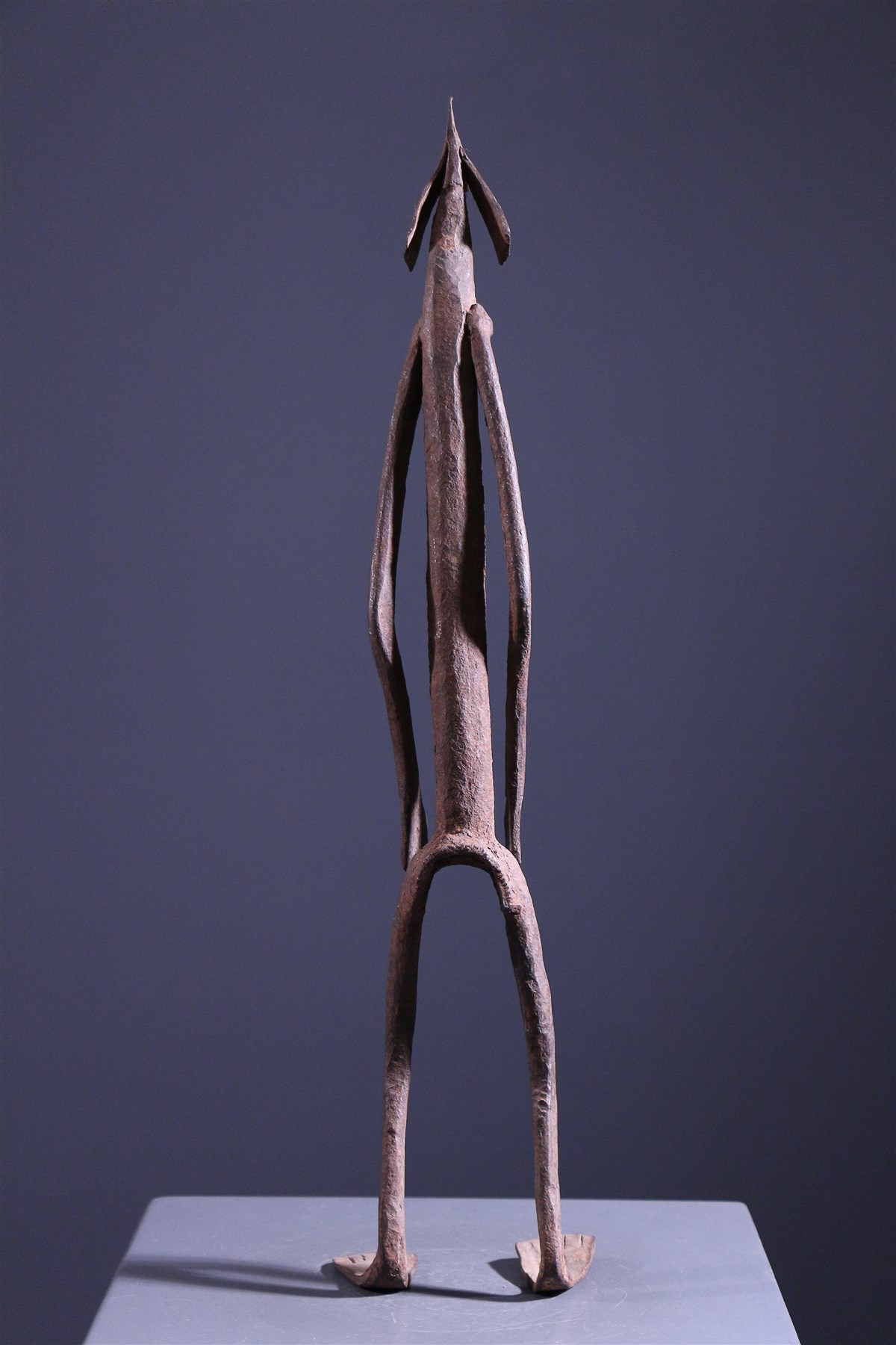 Statue en fer noir Mumuye Iagalagana (8943) - Statues africaines