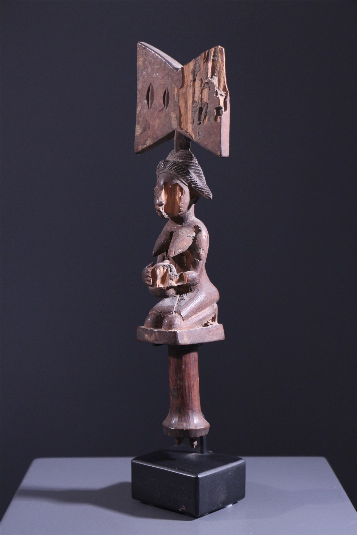 Oshe Sango Yoruba (8954) - Statues africaines : fetiche tribal, maternité