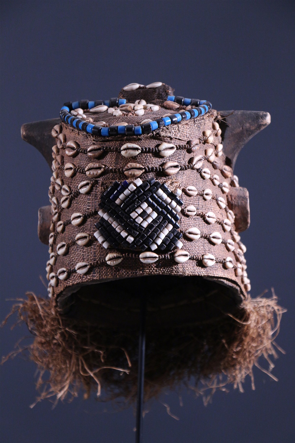 Masque Kuba Bwoom Lwoop Lambwoom (9042) - Masque africain Kuba