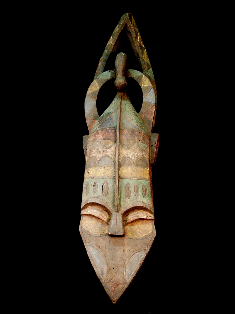 Banda mask (906) - African mask, tribal art, primitive art Baga