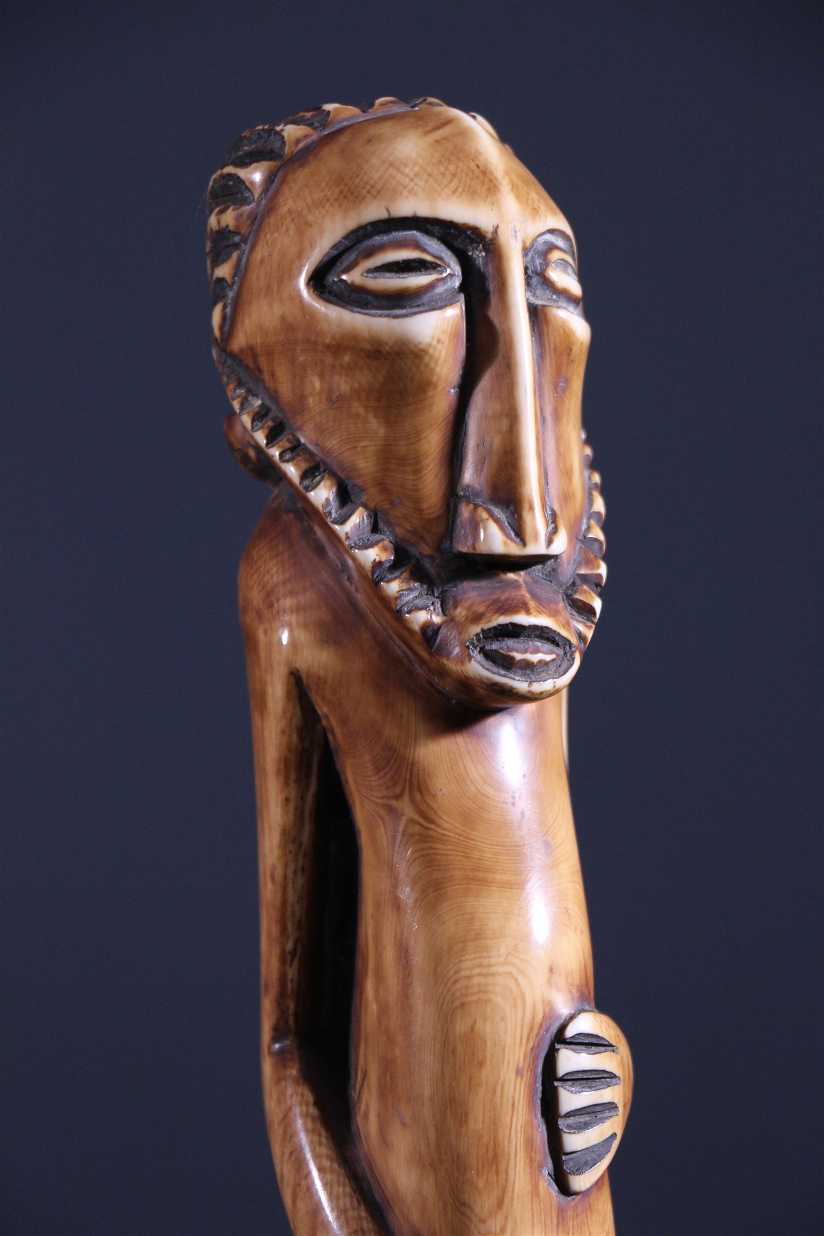 Statuette Bembe en Ivoire (9077) - Statuettes Bembe - Art africain