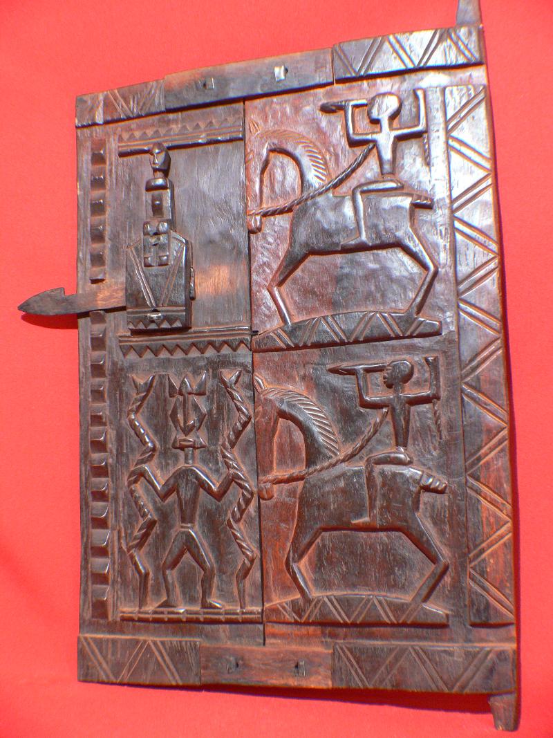 Dogon door (94) - Doors, shutters, ladders dogon wood Dogon - African art