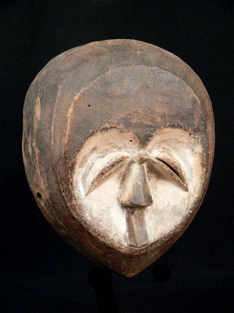 Kwele mask (969) - African mask, tribal art, primitive art Kwele